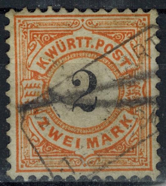 Wurttemberg - Scott 71 | Europe - Germany & Colonies - German States ...