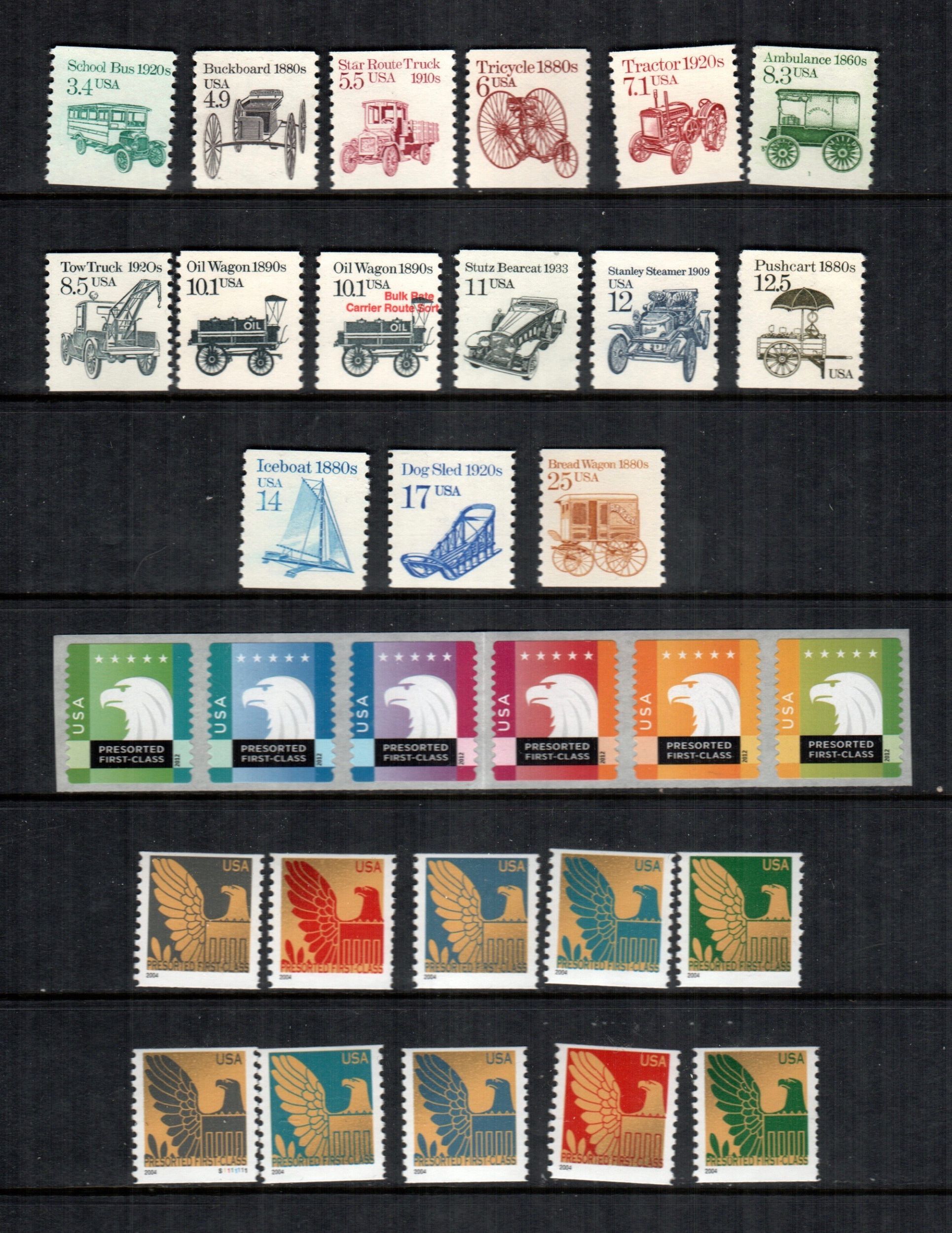 US 30 MNH coil stamps | United States, General Issue Stamp / HipStamp