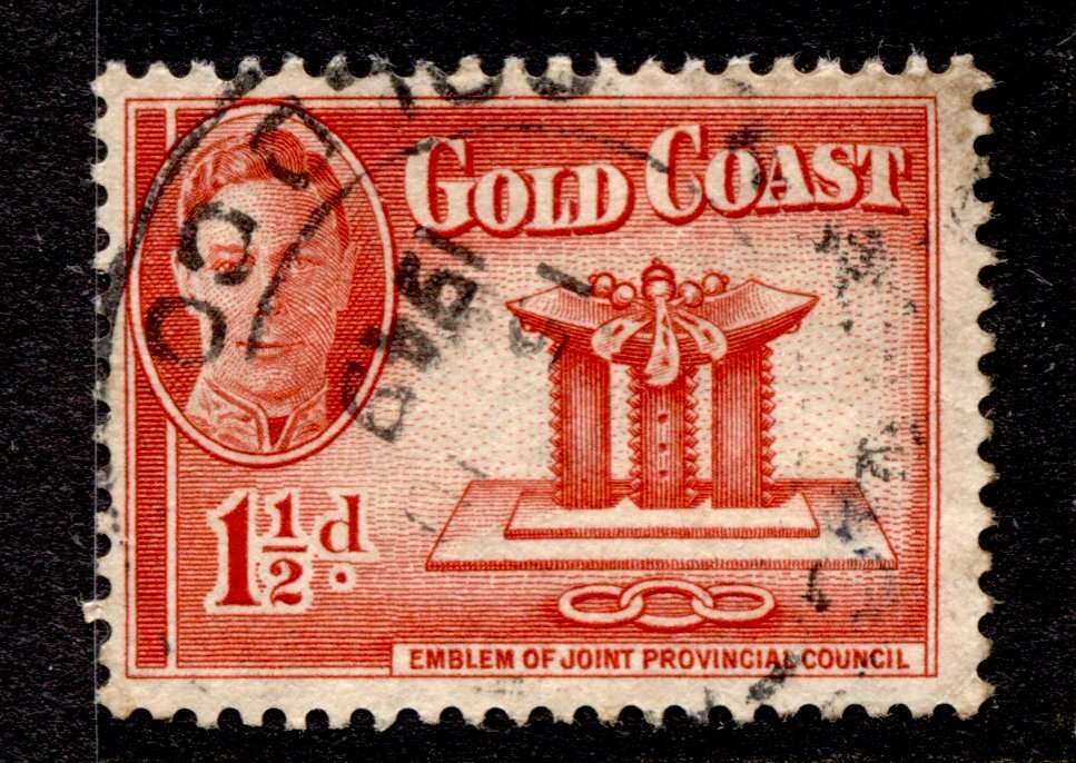Gold Coast Stamp #132 USED FU SINGLE | Africa - Ghana, General Issue ...