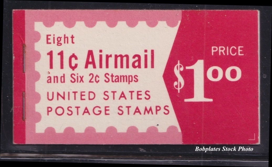 BOBPLATES #BKc22 Stylized Jet Booklet F-VF MintNH SCV=$3.75 | United ...