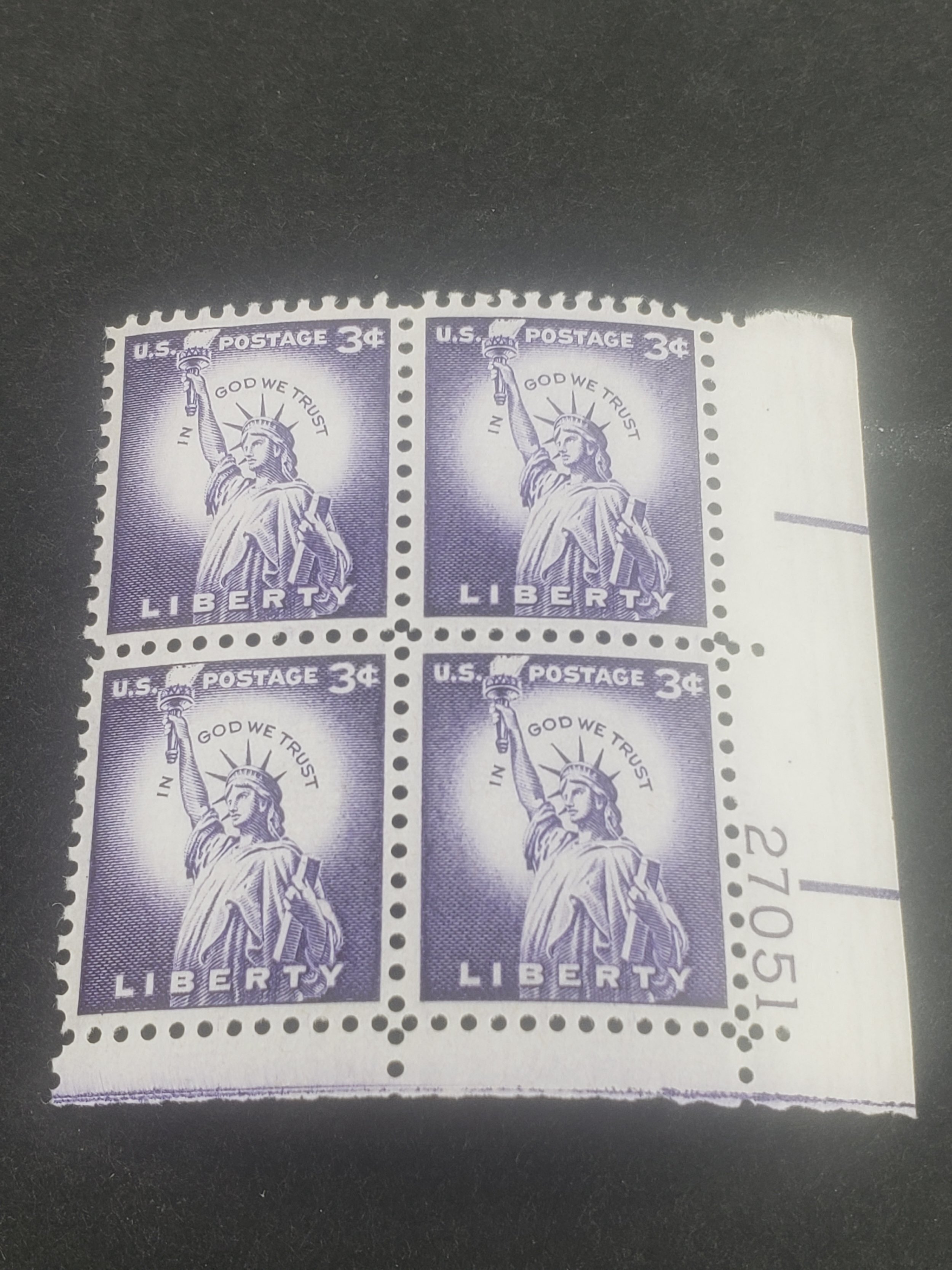 1954 3c Statue of Liberty US 1035 | United States, General Issue Stamp ...