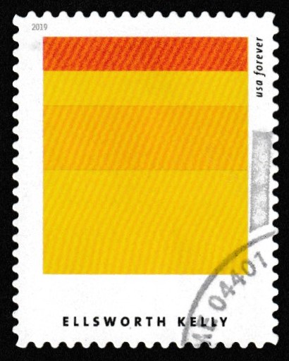 SC# 5391 - (55c) - Ellsworth Kelly, artist: 10 of 10 - Used Single Off ...