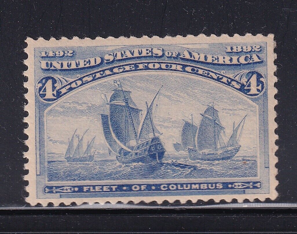 233 VF+ original gum mint never hinged with nice color cv $ 150 ! see ...