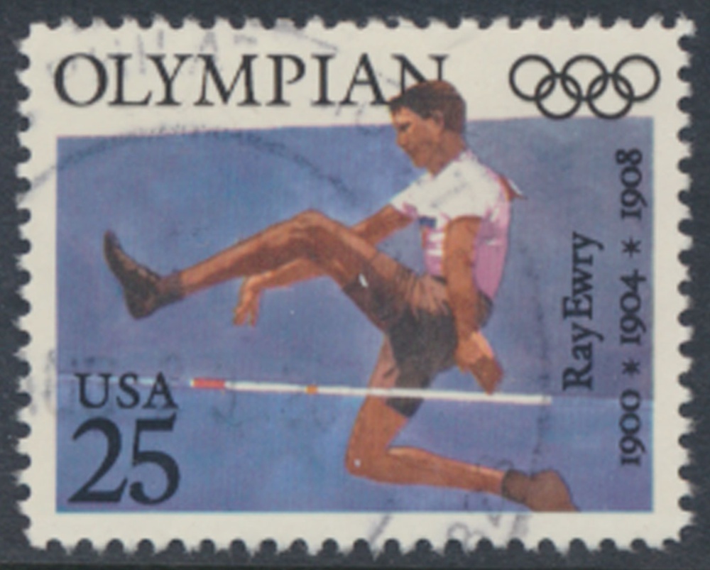 USA SC# 2497 Used Olympians Ewry see details & scans | United States ...