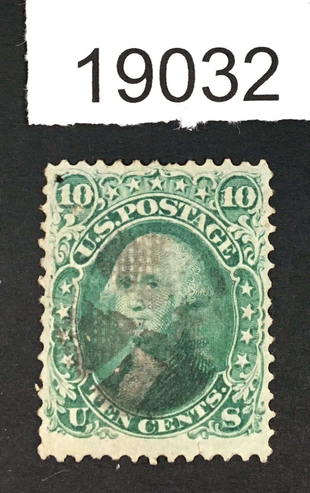 US Stamps # 96 F Grill Used $275 LOT #19032 | United States, General ...