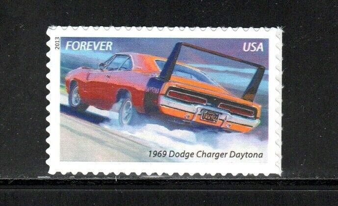 4743 * 1969 DODGE CHARGER DAYTONA * U.S. Postage Stamp MNH | United ...
