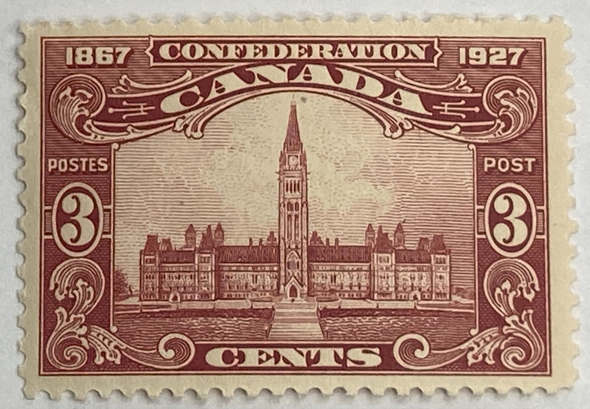 CANADA 1927 #143 60th Anniv. of Confederation - MH (CV 10$ +) | Canada ...