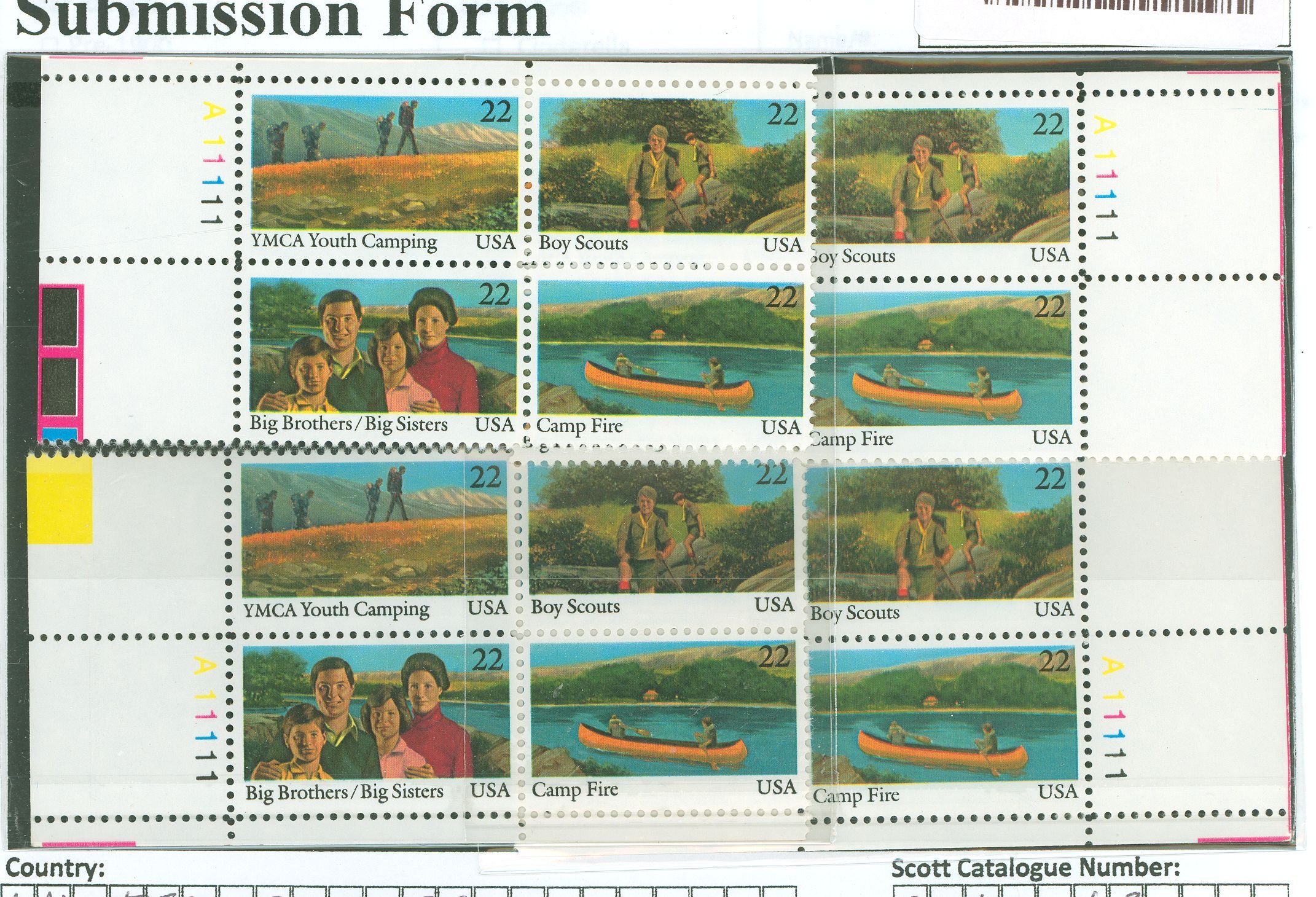 United States #2160-63 Mint (NH) Plate Block | United States, Stamp ...