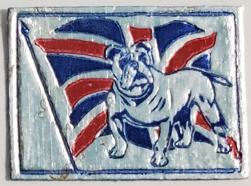 Original 1940's Great Britian Embossed WWII Poster Stamp Union Jack ...