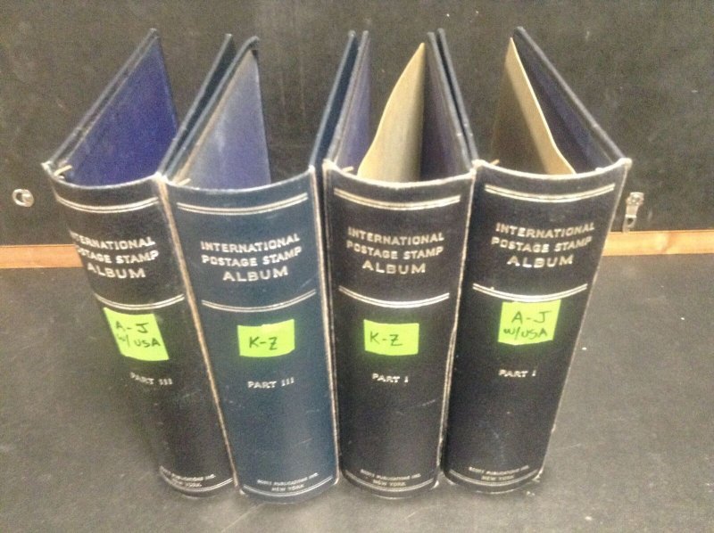 Scott International Stamp Album Binders, 3 Inch, Lot of Four (B1 ...