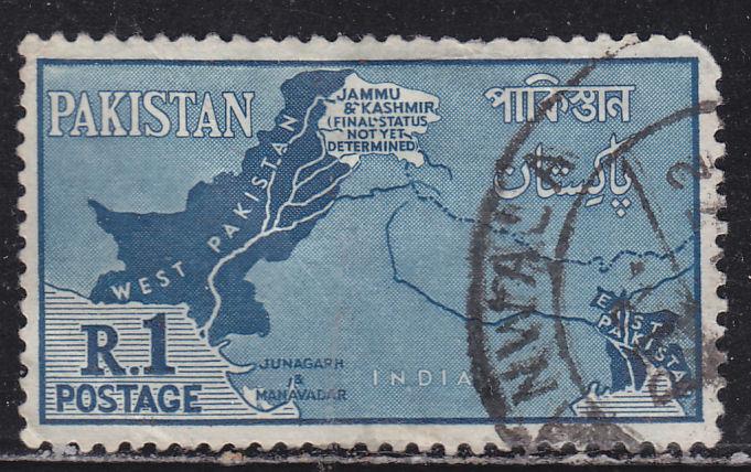 Pakistan 111 Map of Pakistan 1960 | Asia - Pakistan, General Issue ...