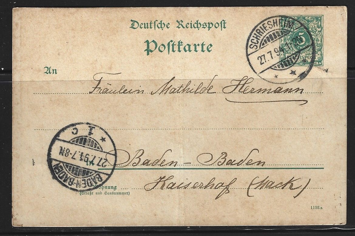Germany Postal Card Mi #P32 Used L73 | Europe - Germany & Colonies ...