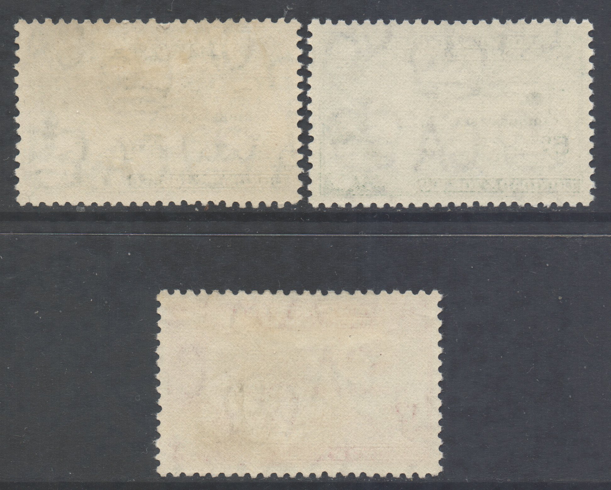 Trinidad Tobago Scott 86/88 - SG281/283, 1958 Caribbean Federation MH ...