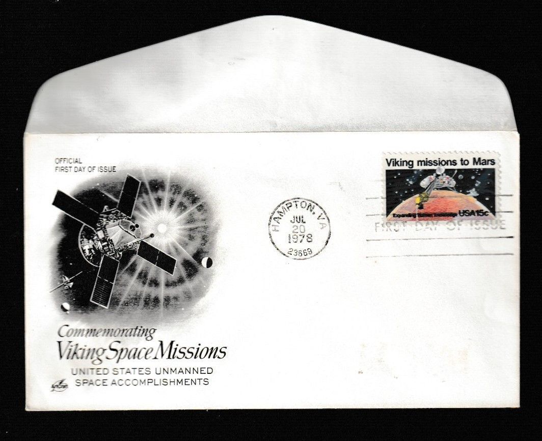 US Scott#1759 1978 15c Viking Missions to Mars Fdc- Unaddressed ...