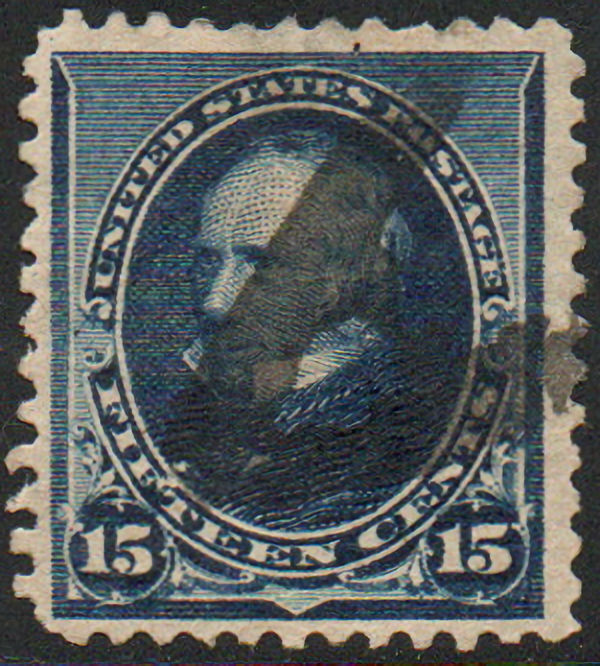 US #227 SCV $25 VF, bold cancel, vivid color! | United States, General ...