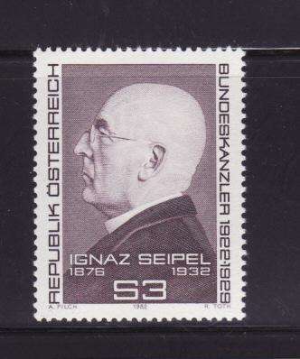 Austria 1216 Set MNH Ignaz Seipel, Statesman (B) / HipStamp