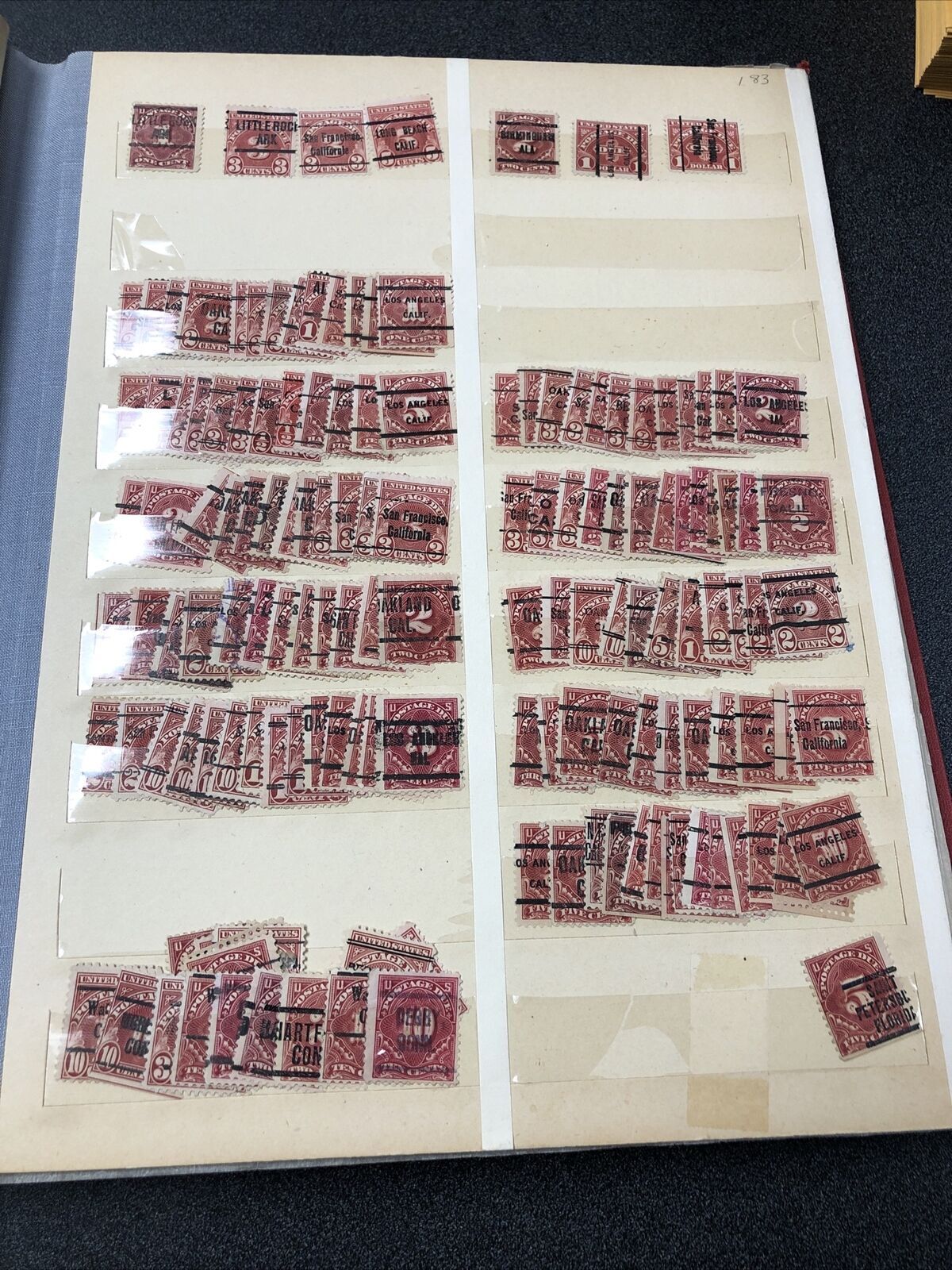 US Precancel Collection 100’s & 100’s of Stamps Postage Due, Parcel ...