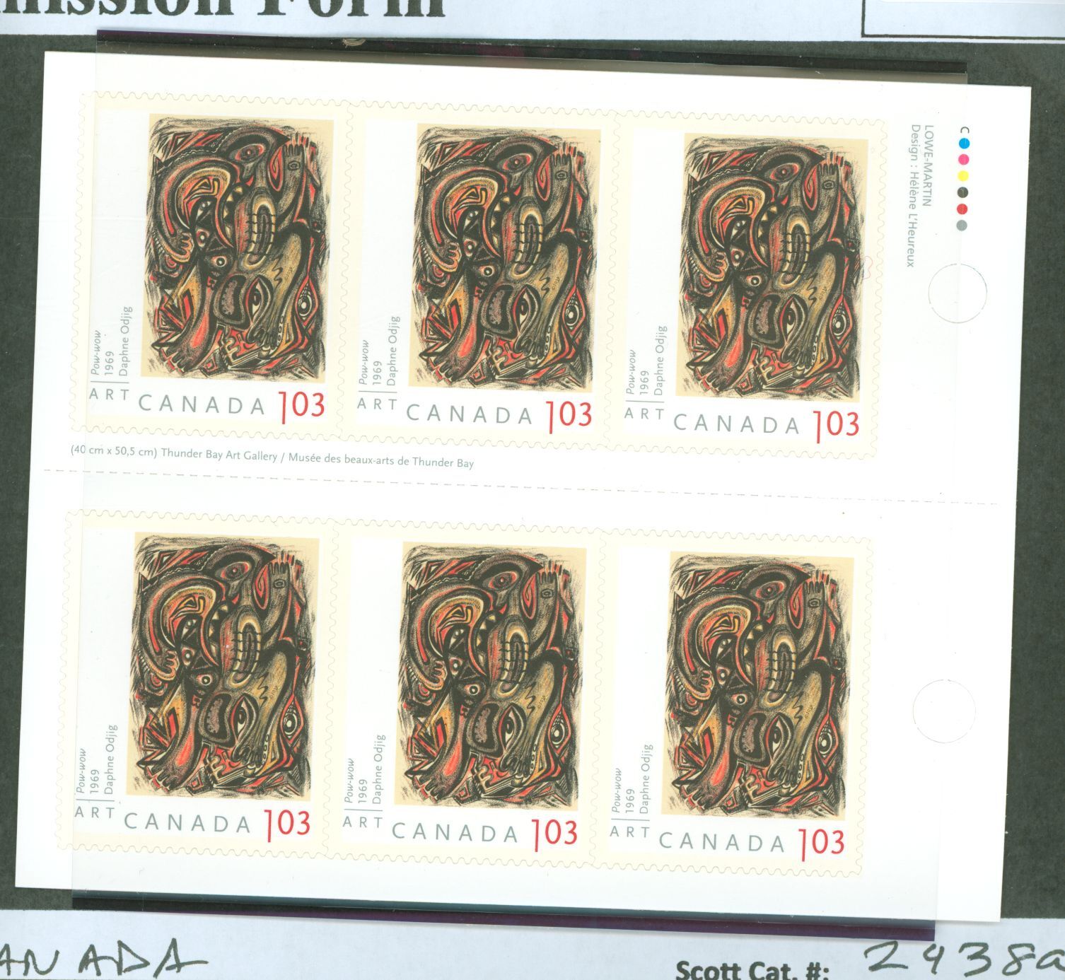 Canada #2438a | Canada, General Issue Stamp / HipStamp