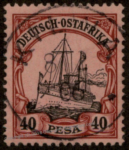 Germany 1906 East Africa Mi18 KILWA Ostafrika DOA Unwmk 89951 ...