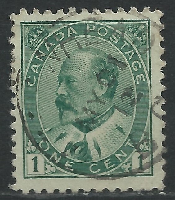 Canada 1903 - 1c Edward VII - used | Canada, General Issue Stamp / HipStamp