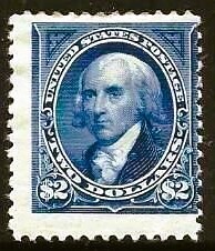 United States - 262 - OG - Great Color - Tough Stamp - CV $2750 ...