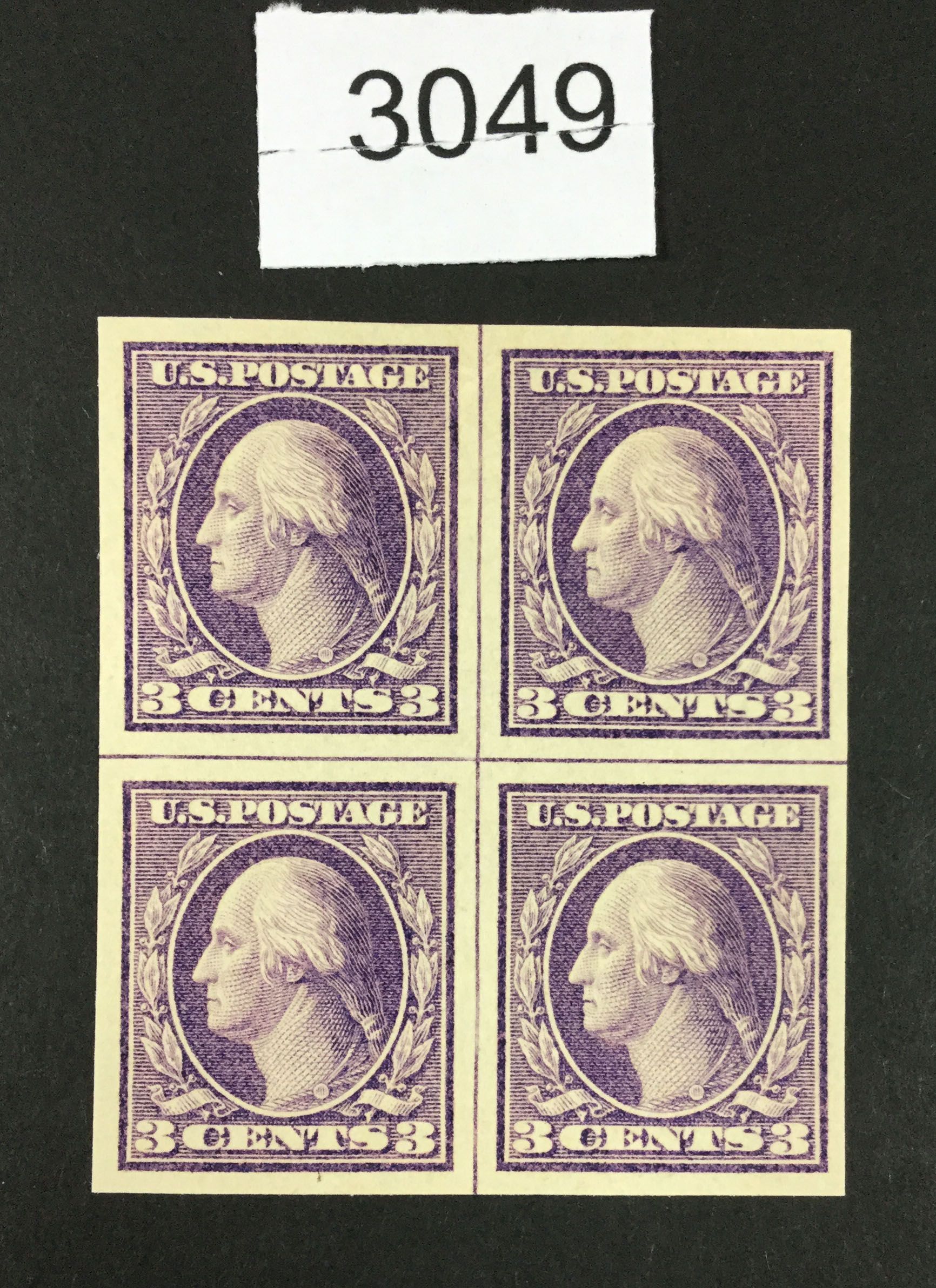 US Stamps # 484 Centre Line Block Mint OG NH $140 LOT #G 3049 | United ...