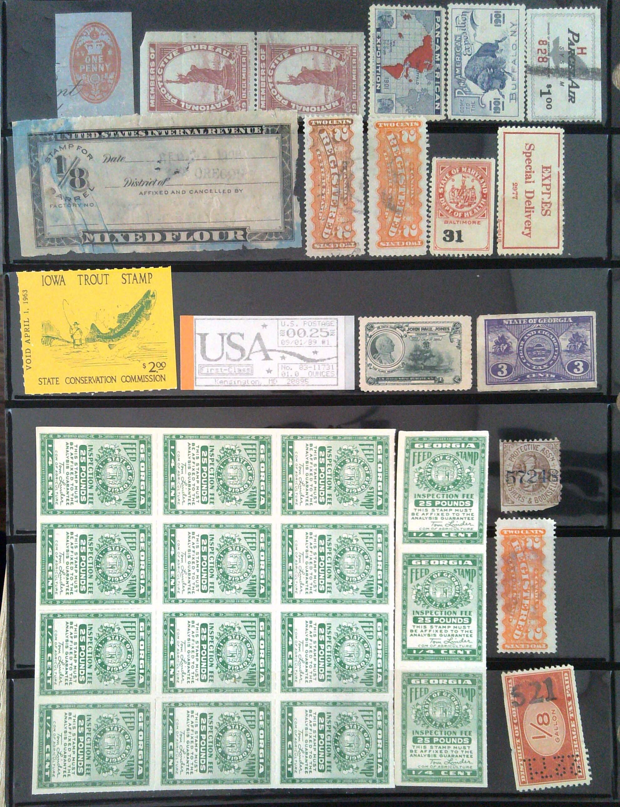 Various stamps and labels lot | United States, Stamp / HipStamp