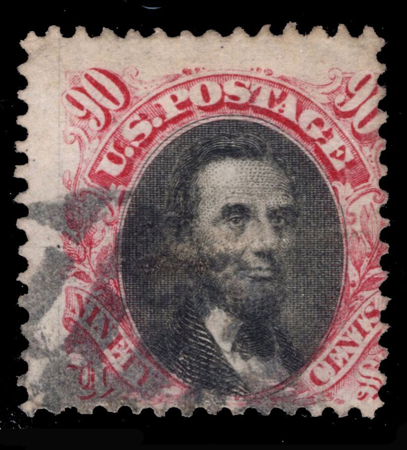 US Stamps # 122 Grilled Used CV. $2,100 LOT #10366 | United States ...