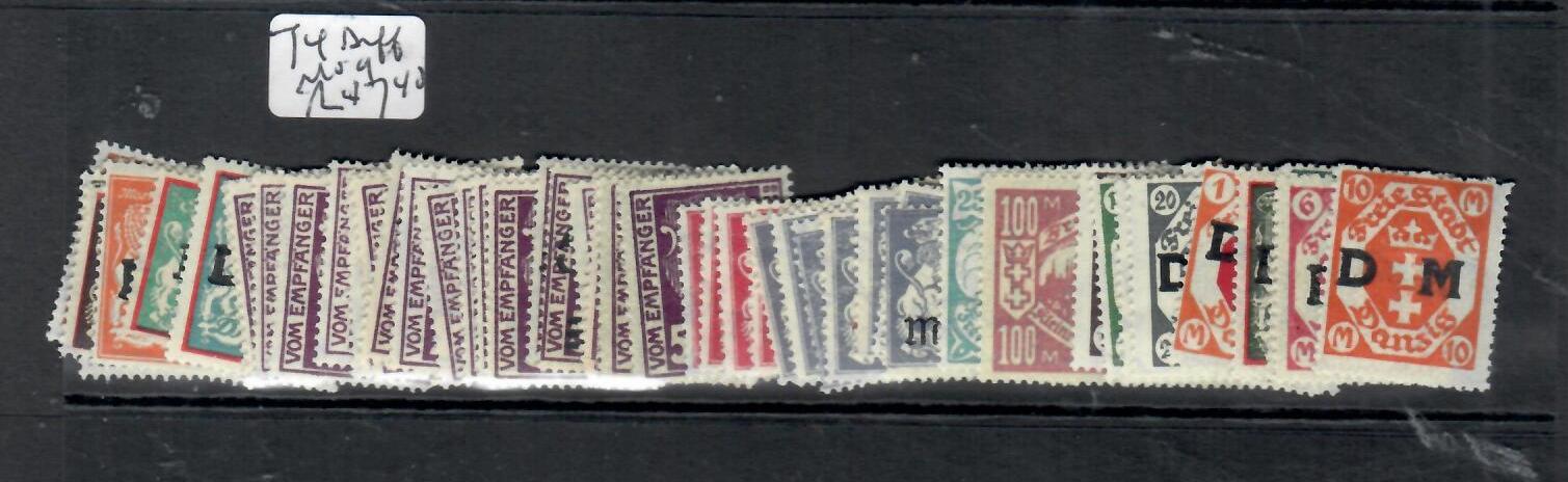 Germany Danzig Mini Collection 74 Different MOG P0729H | Europe ...