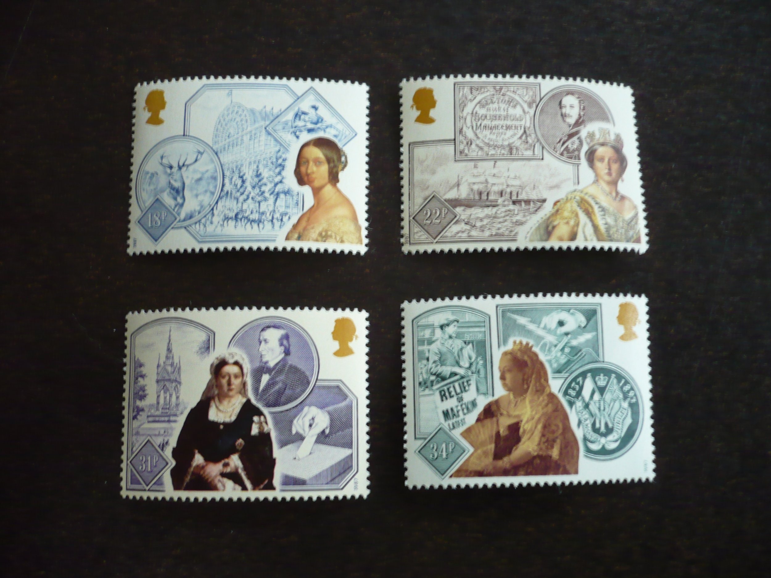 Stamps - Great Britain - Scott# 1188-1191 - Mint Never Hinged Set of 4 ...