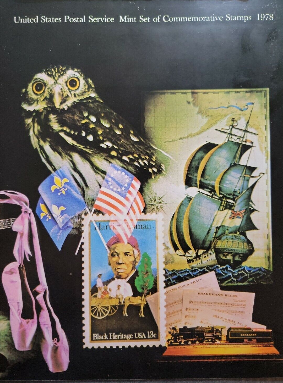 1978 USPS Commemorative Stamp Book with Stamps - MNH (B) | United ...