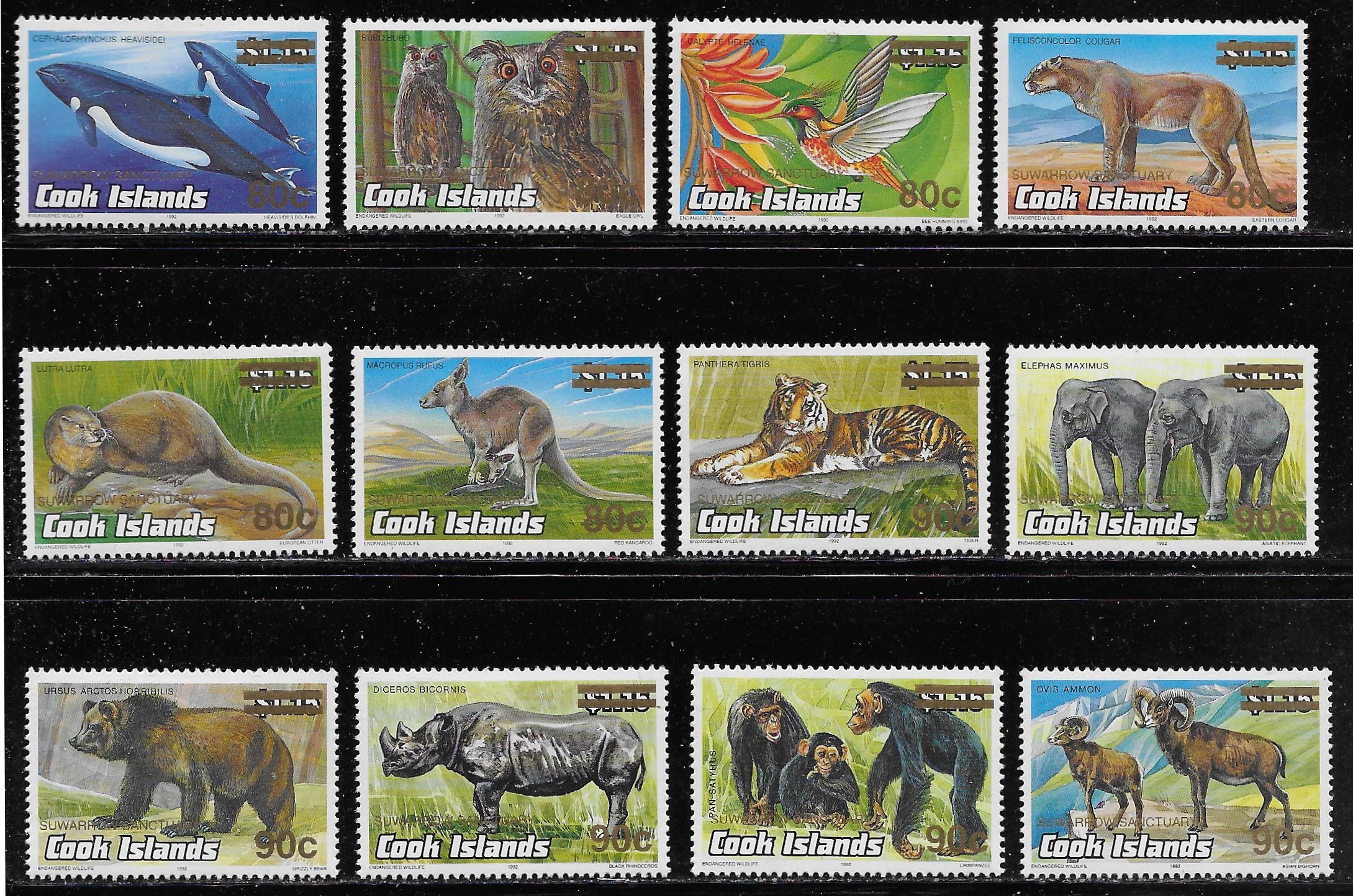 Cook Islands Scott #'s 1239 - 1250 MNH | Australia & Oceania - Cook ...