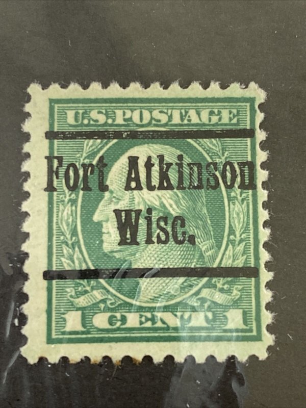 USA precancel stamp Fort Atkinson Wisc 1 cent 0101 | United States ...