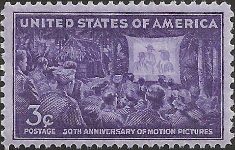 # 926 Mint Never Hinged Motion Picture 50th Anniv. | United States ...