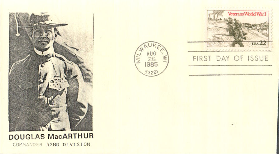 #2154 World War I Veterans Alexander FDC | United States, General Issue ...