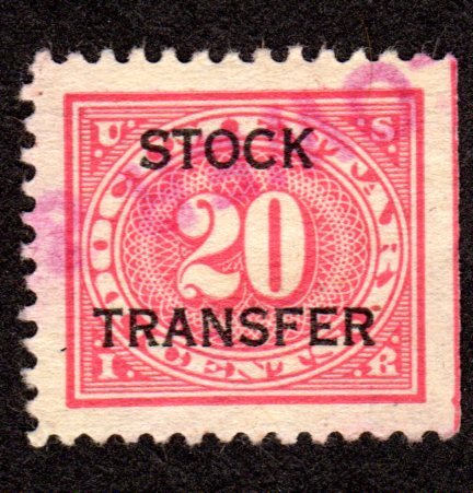 Revenue Stock Transfer Scott # RD6 used Lot 200532 -1 | United States ...
