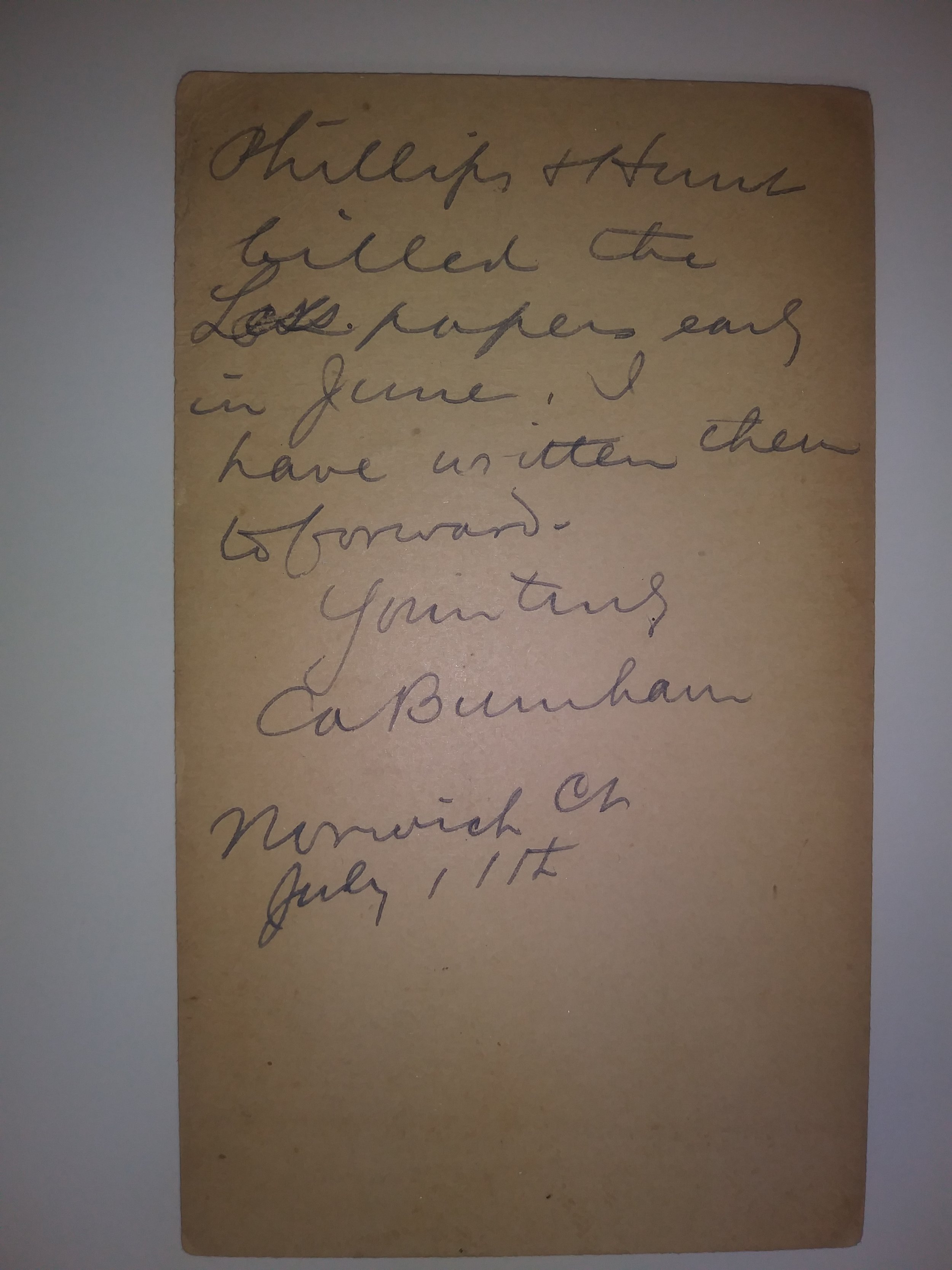 Scott #Ux7 Used Post Card "Noting But" Amazing Postal History ...