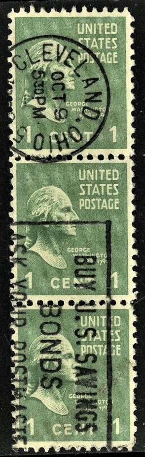 United States - SC #804 - USED STRIP OF 3 - 1938 - US488 | United ...