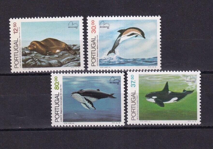 SA27a Portugal 1983 Protection of the Animals of the Oceans, mint stamps | Europe - Portugal ...