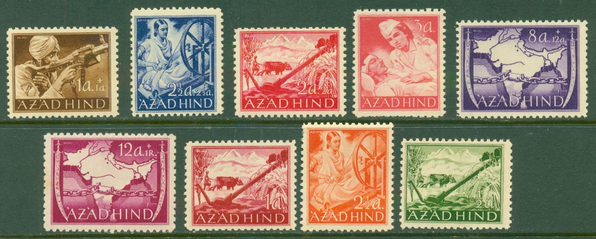 Germany Unissued Nazi Stamps 9 Values CAT Value $115.00 BIN $22.00 RL ...