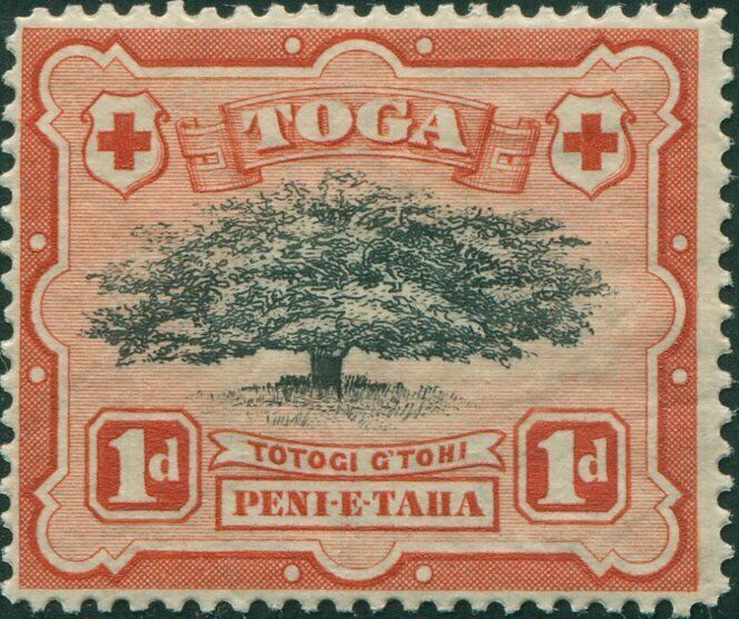 Tonga 1897 SG39 1d Ovava Tree MH | Australia & Oceania - Tonga, Stamp ...