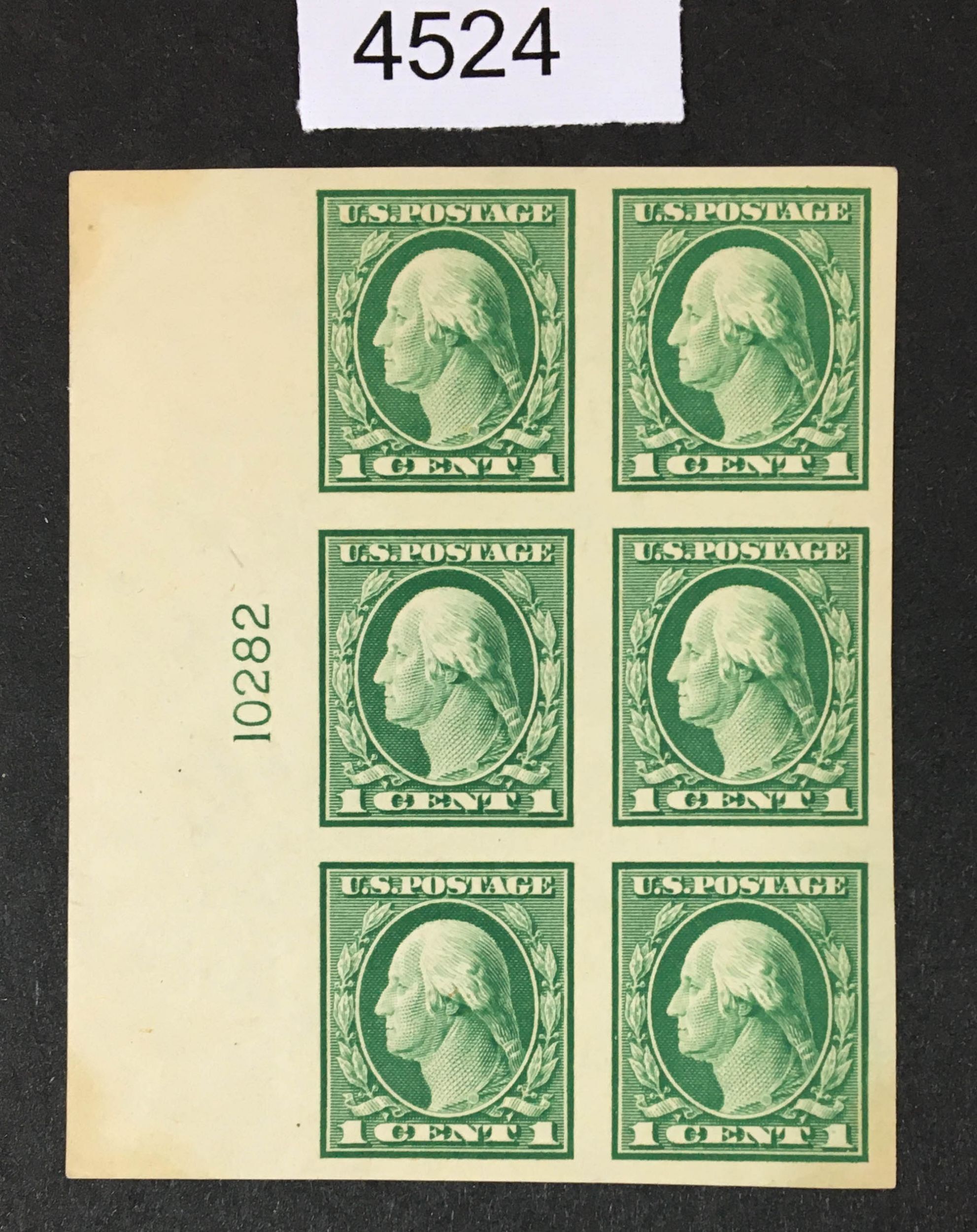US Stamps # 481 Plate Block Mint OG NH LOT #4524 | United States ...