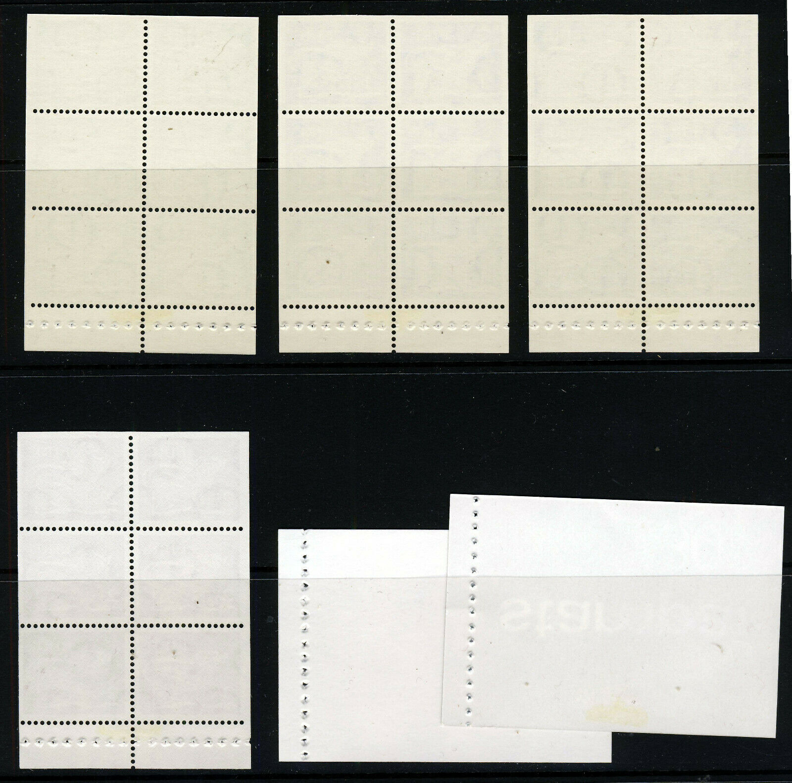 IRELAND 1971 Exploded Booklet with all Covers & Stamps SG SB19 MINT ...