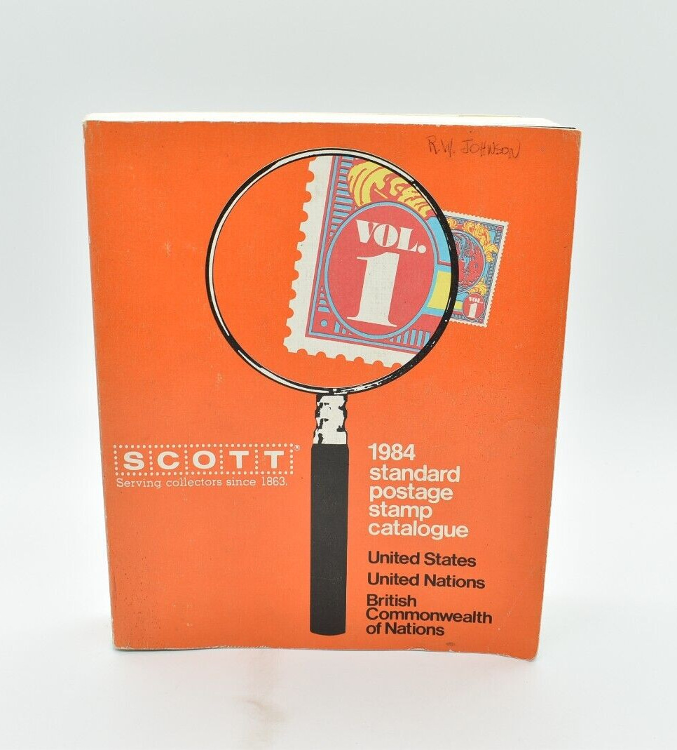 Scott Catalogue, 1984, STANDARD POSTAGE STAMP CATALOGUE, Philatelic ...