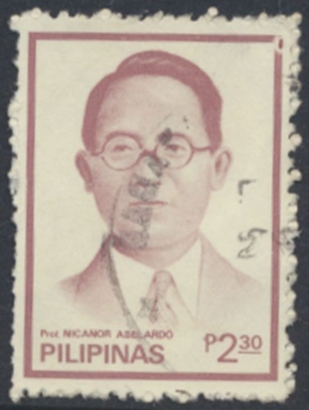Philippines SC# 1545 Used Abelardo see details & scans | Asia ...