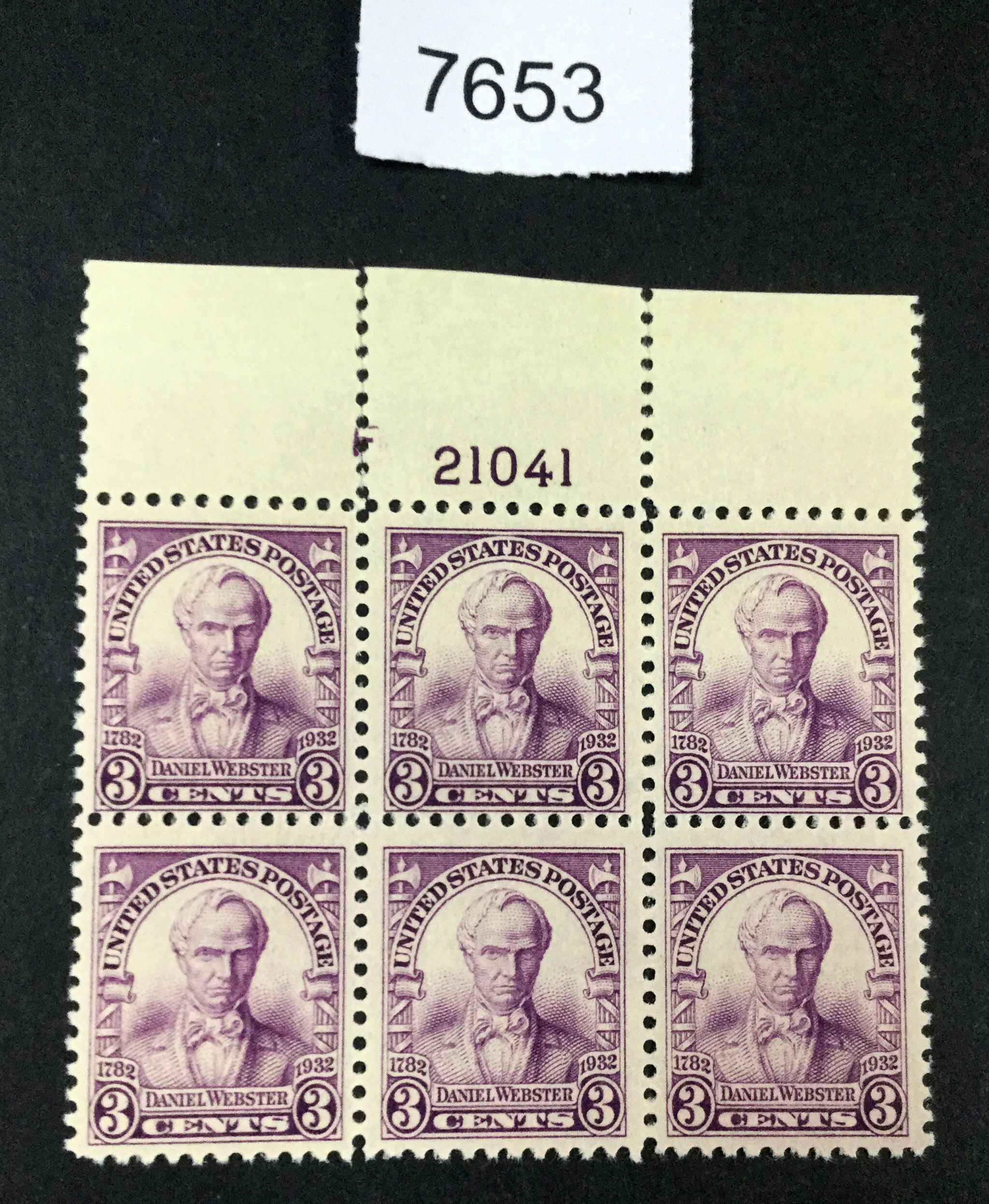 US Stamps #725 Mint OG NH Plate Block Perf Sep'S LOT #7653 | United ...