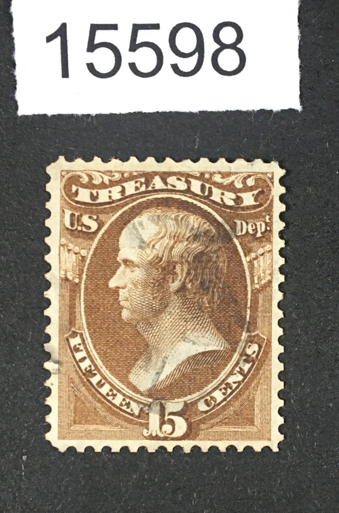US Stamps # O79 Used VF+ LOT #15598 | United States, Officials Stamp ...