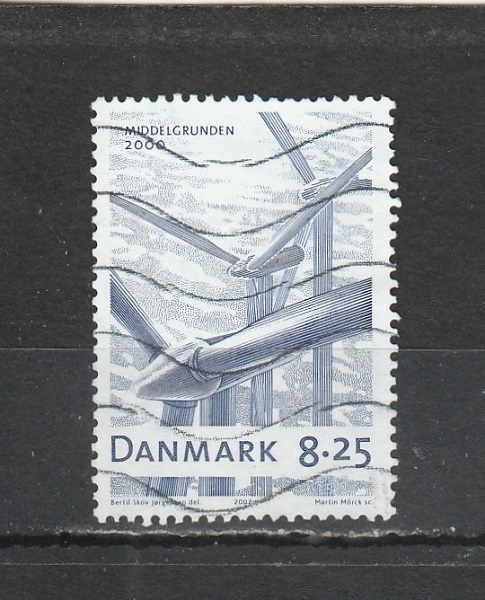 Denmark Scott# 1377 Used (2007 Middelgrunden) | Europe - Denmark ...