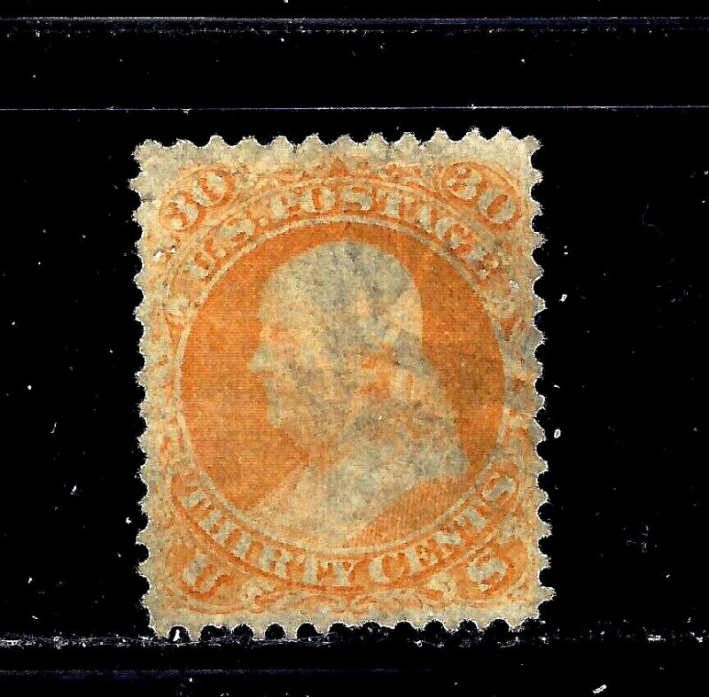 #71 US 30 Cent Light Orange Franklin-Used-N/G-Fine-Vf | United States ...