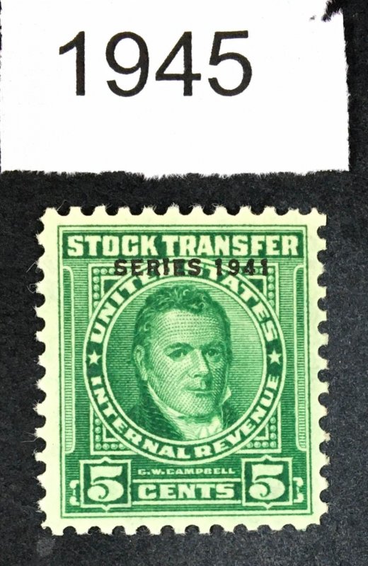 #313 US Stamps # Rd96 Mint OG H $ LOT #1945 | United States, General ...